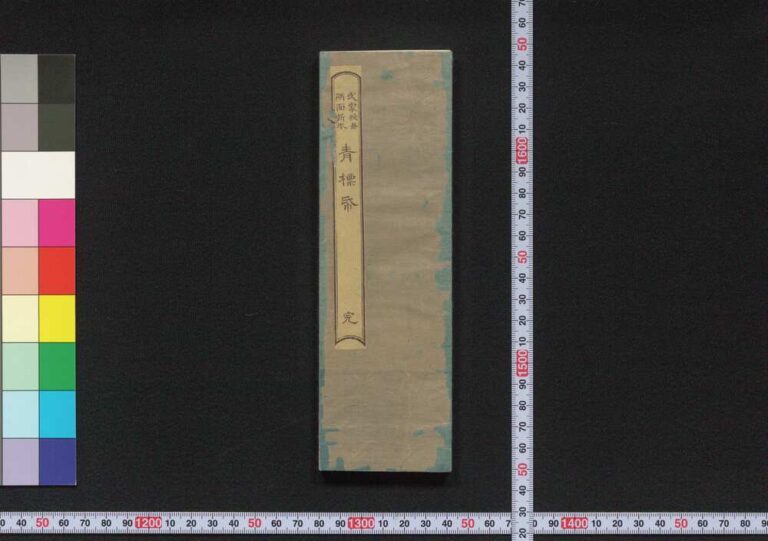 武家秘冊 青標紙（豊後臼杵稲葉家旧蔵資料） | ToMuCo - Tokyo Museum Collection