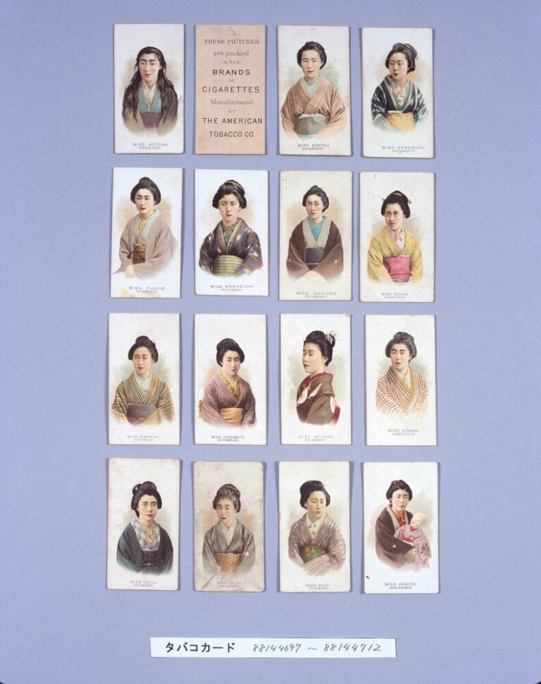 タバコ・カード MISS KOKIYO AKASAKA | ToMuCo - Tokyo Museum Collection